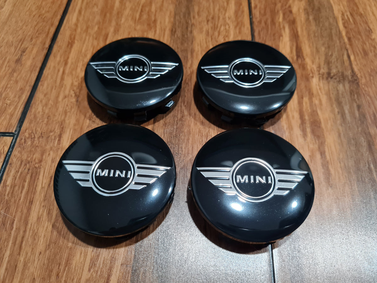 4x Alloy Wheel Centre caps for Mini Cooper F56 Black 56mm Wings – Caps ...