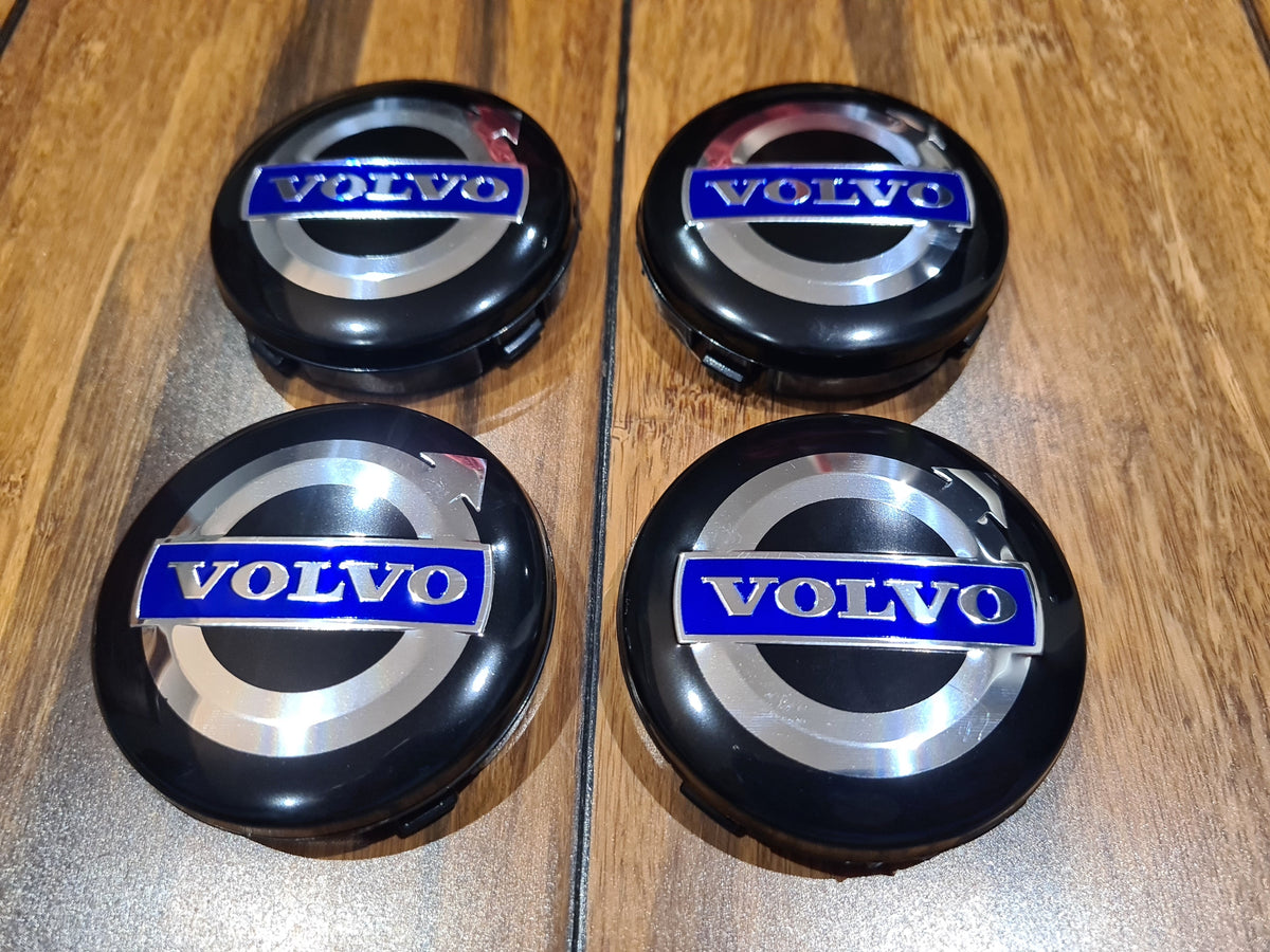 4x Alloy Wheel Centre Caps for Volvo with 64mm diameter – Caps Direct