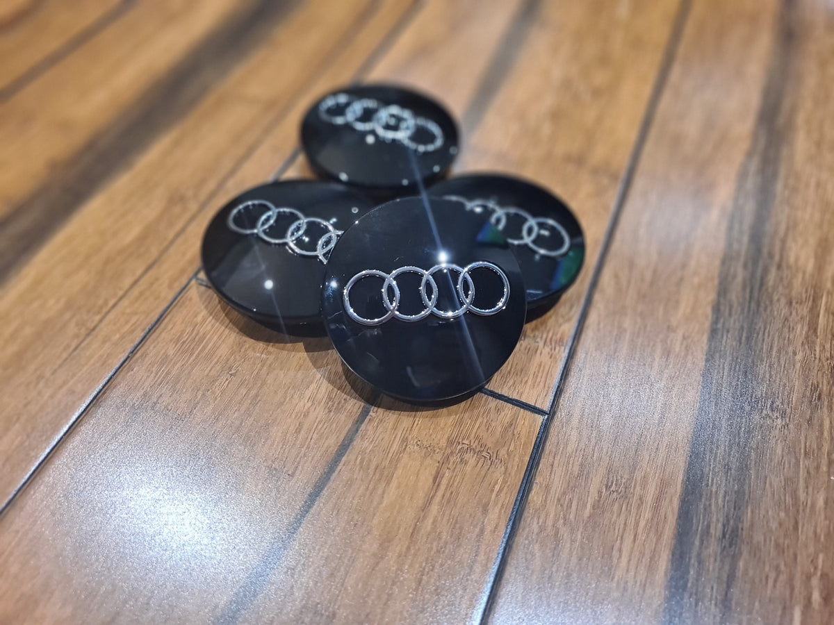 4x Alloy Wheel Centre caps for Audi A4, A6, Q7 models with 67mm 8DO 60 ...