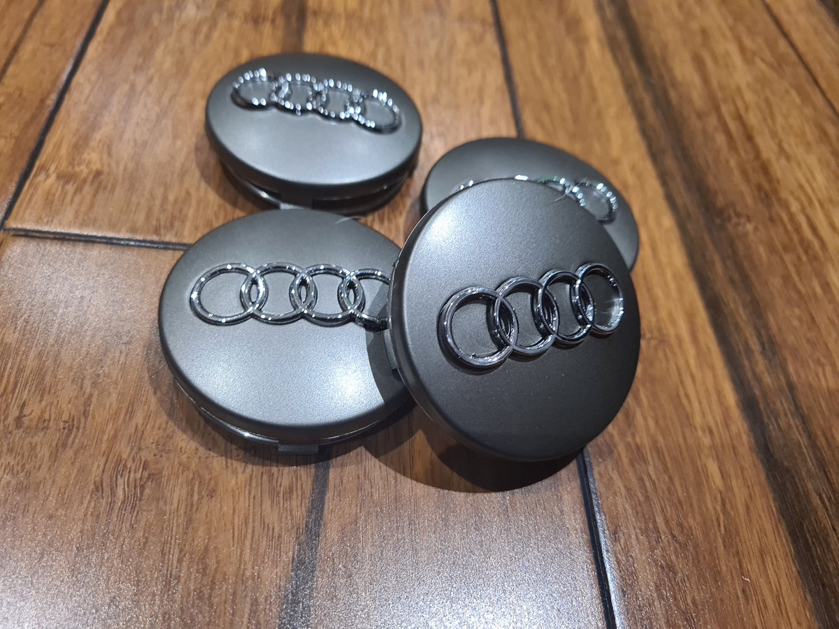 4x Alloy Wheel Centre caps for Audi A3, A4, A6 models - 60mm 4BO 601 1 ...