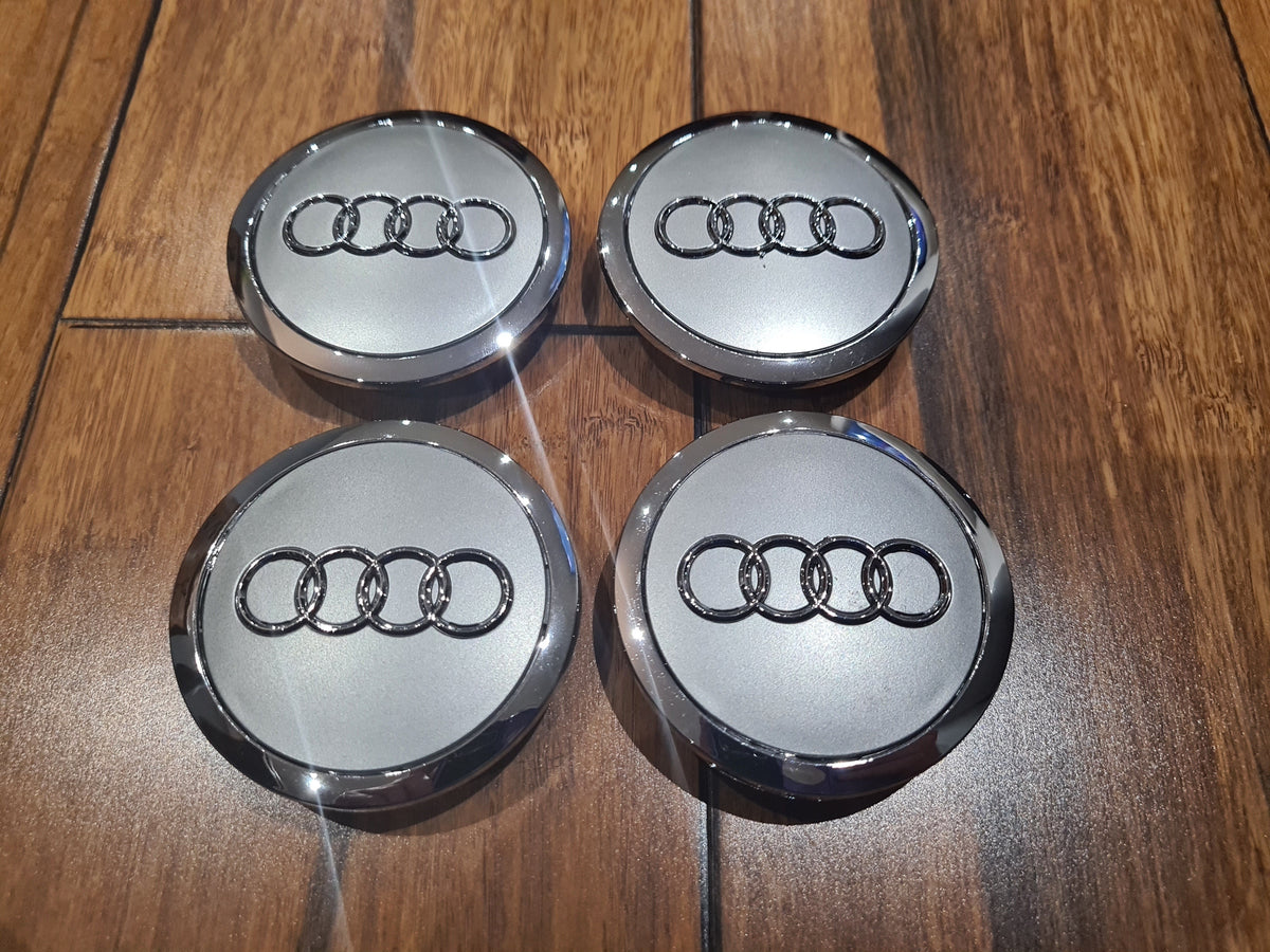 4x Alloy Wheel Centre caps for Audi A3, A4, A6 models - 69mm 4BO 601 1 ...