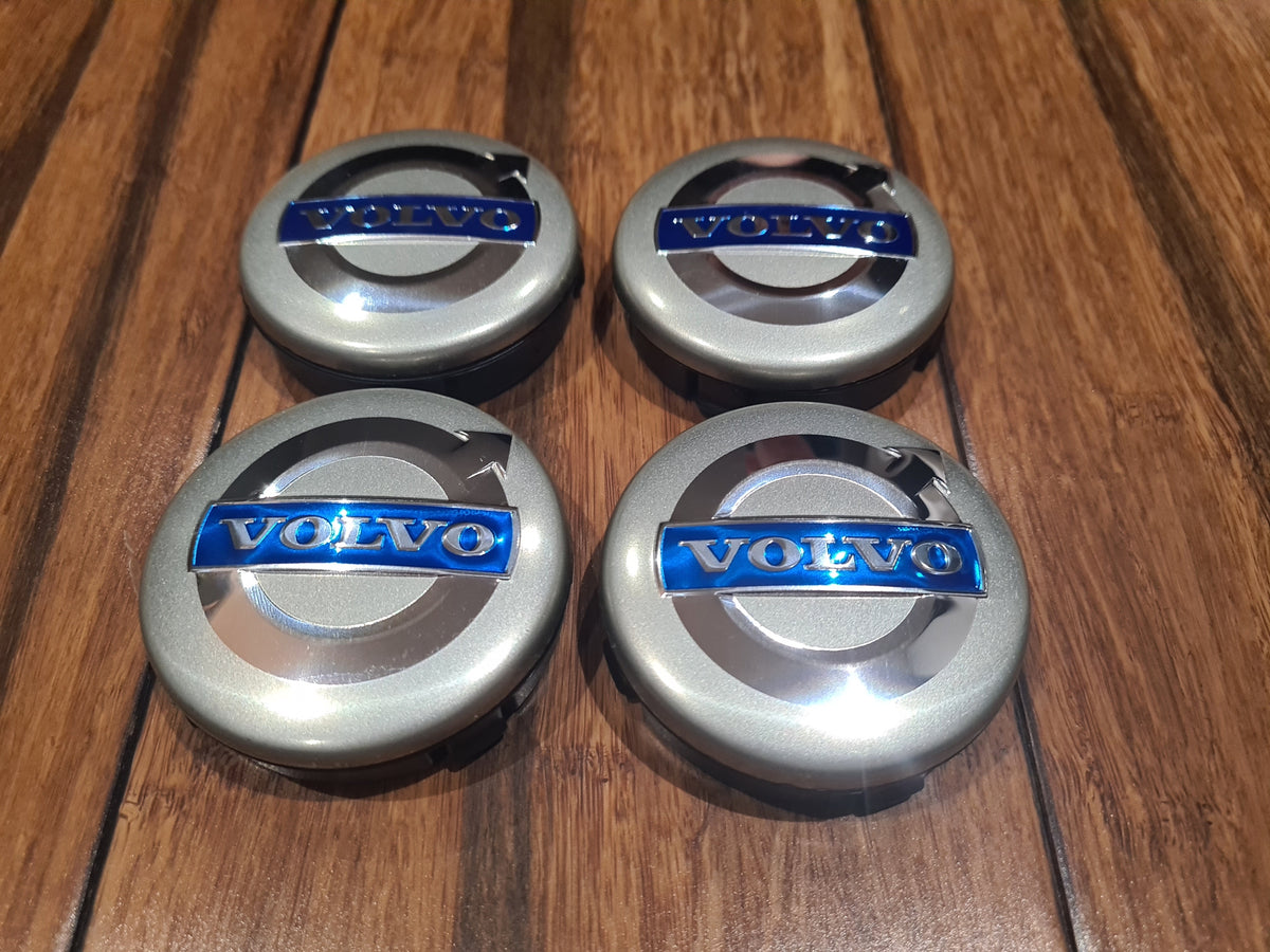 4x Alloy Wheel Centre Caps for Volvo with 64mm diameter – Caps Direct