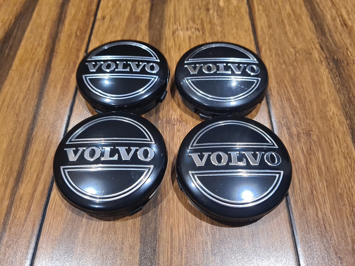 4x Alloy Wheel Centre Caps for Volvo with 64mm diameter – Caps Direct