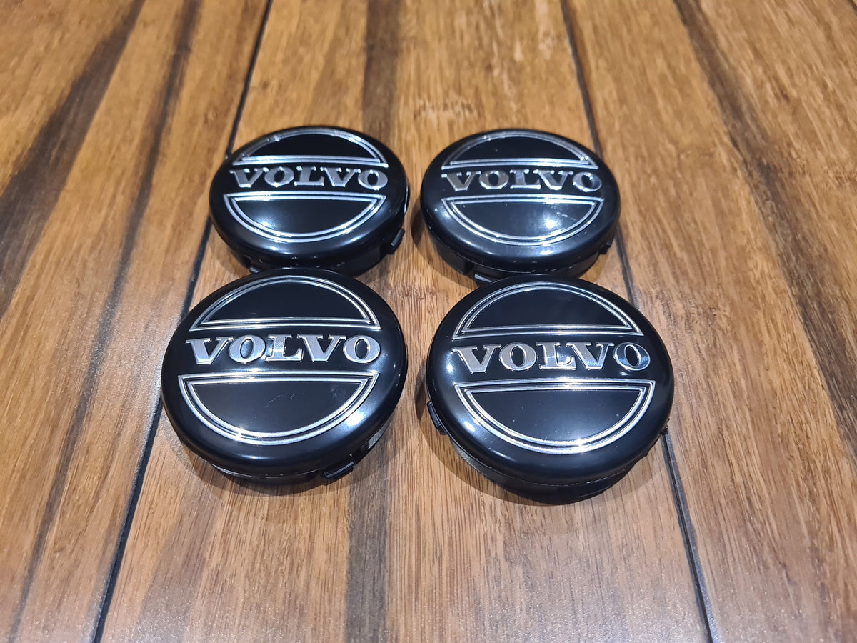 4x Alloy Wheel Centre Caps for Volvo with 64mm diameter – Caps Direct
