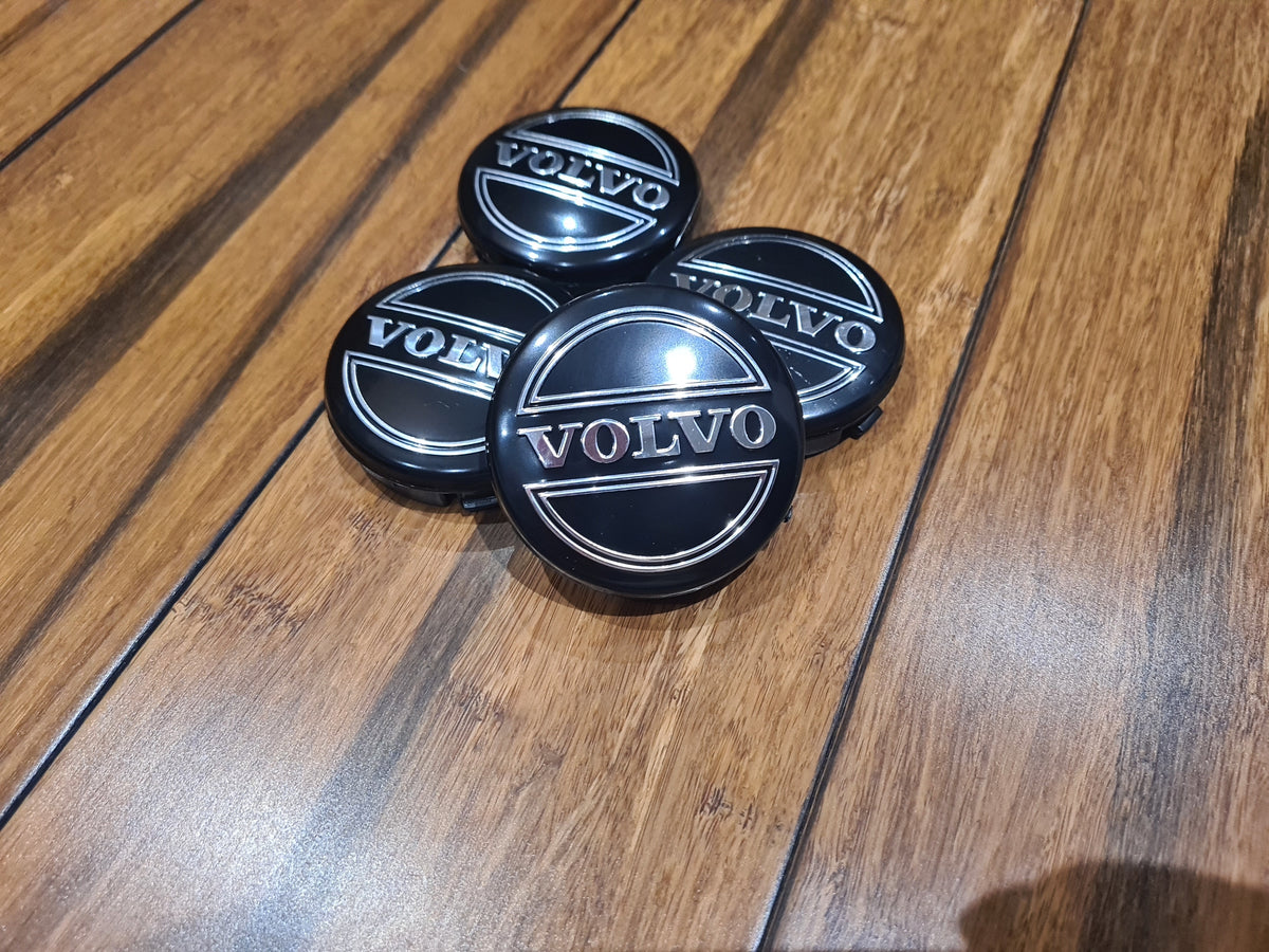 4x Alloy Wheel Centre Caps for Volvo with 64mm diameter – Caps Direct